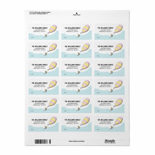 Dr. Seuss | Oh, The Places You'll Go! Label | Zazzle