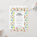 Dr. Seuss - One Fish, Two Fish | Baby Shower Invitation | Zazzle
