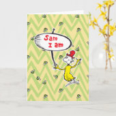 Dr. Seuss | Sam-I-Am Holding Sign Card | Zazzle