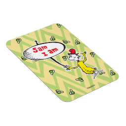 Dr. Seuss | Sam-I-Am Holding Sign Magnet | Zazzle