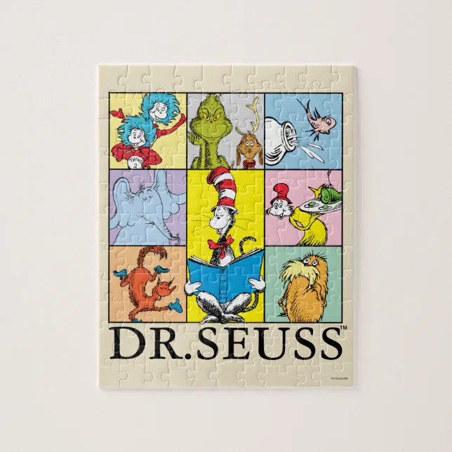 Dr. Seuss | Stories Graphic Jigsaw Puzzle | Zazzle