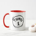 Dr. Seuss | Thing One Thing Two - Thing One Mug | Zazzle
