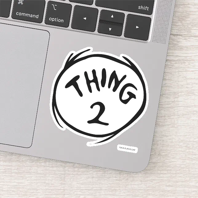 Dr. Seuss | Thing One Thing Two - Thing Two Sticker | Zazzle