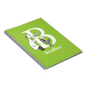 Dr. Seuss's ABC: Letter B - White | Add Your Name Notebook | Zazzle