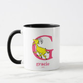 Dr. Seuss's ABC: Letter G - Pink | Add Your Name Mug | Zazzle