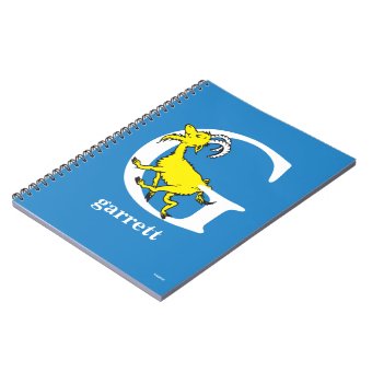 Dr. Seuss's ABC: Letter G - White | Add Your Name Notebook | Zazzle