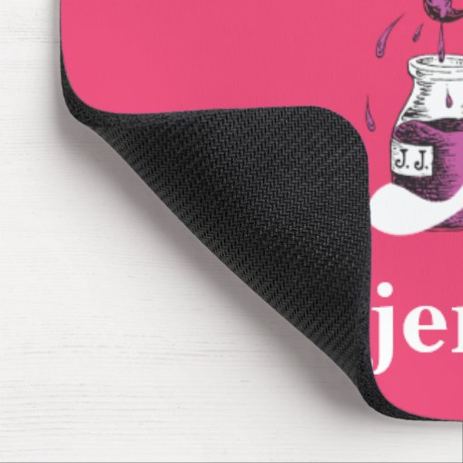 Dr. Seuss's ABC: Letter J - White | Add Your Name Mouse Pad | Zazzle