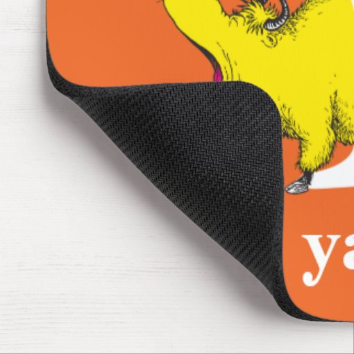 Dr. Seuss's ABC: Letter Y - White | Add Your Name Mouse Pad | Zazzle