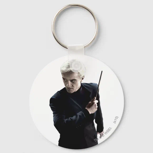 Draco Malfoy 3 Keychain | Zazzle