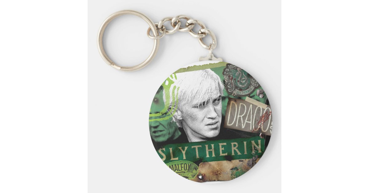 Draco Malfoy Collage 1 Keychain | Zazzle.com