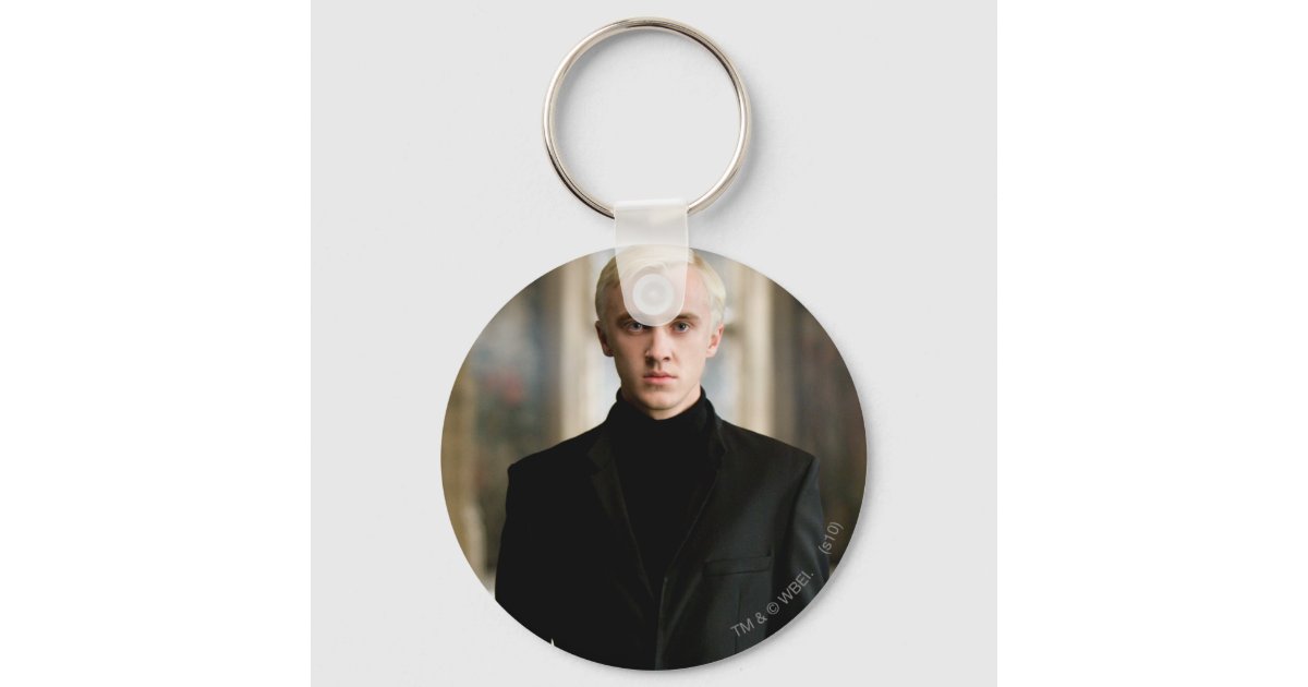 Draco Malfoy Straight On Keychain | Zazzle