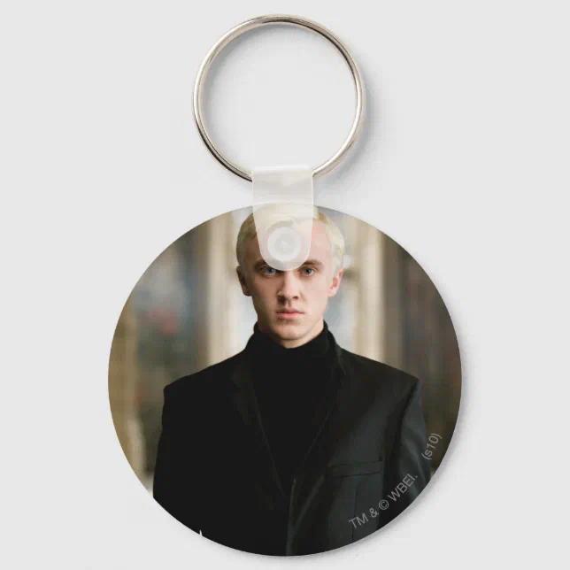 Draco Malfoy Straight On Keychain | Zazzle