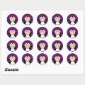 Dracula Classic Round Sticker | Zazzle