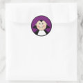 Dracula Classic Round Sticker | Zazzle