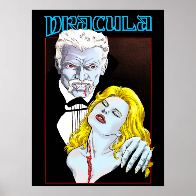 Dracula V1 design poster | Zazzle
