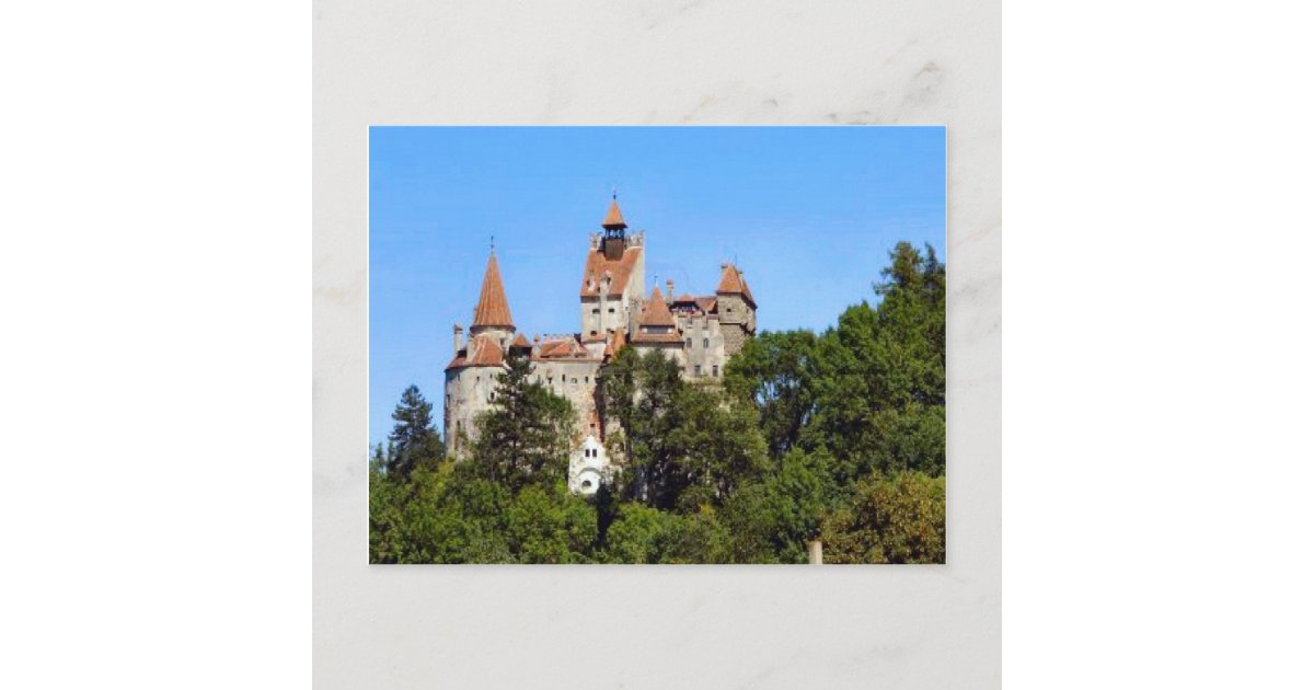 Dracula's Castle, Bran, Transylvania Postcard | Zazzle