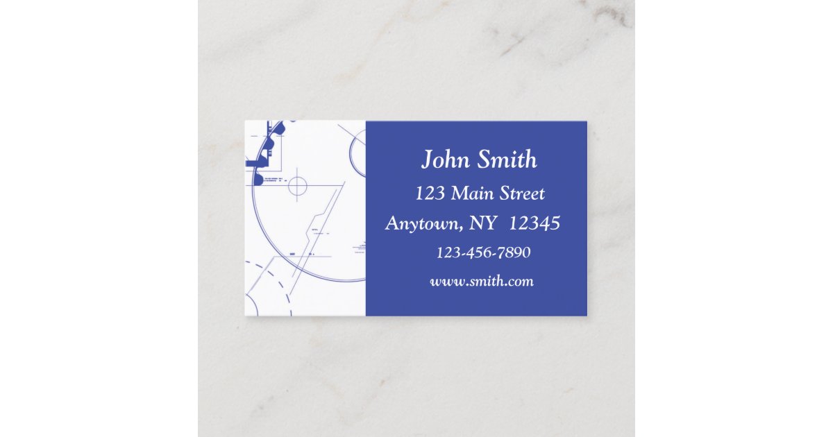 Drafting Business Card | Zazzle