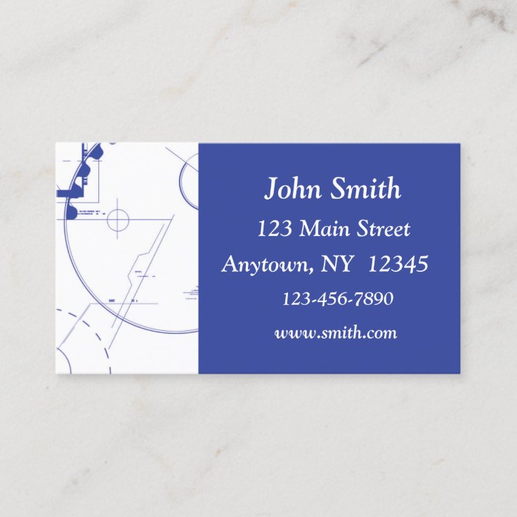 Drafting Business Card | Zazzle