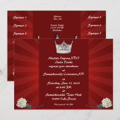 Drag Queen Custom Coronation Invitations | Zazzle