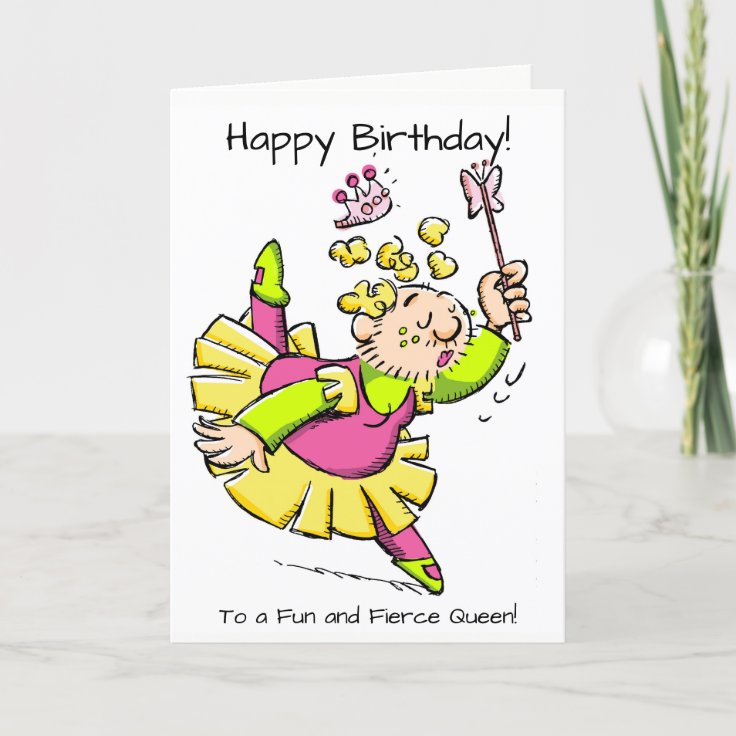 Drag Queen Funny Birthday Card | Zazzle