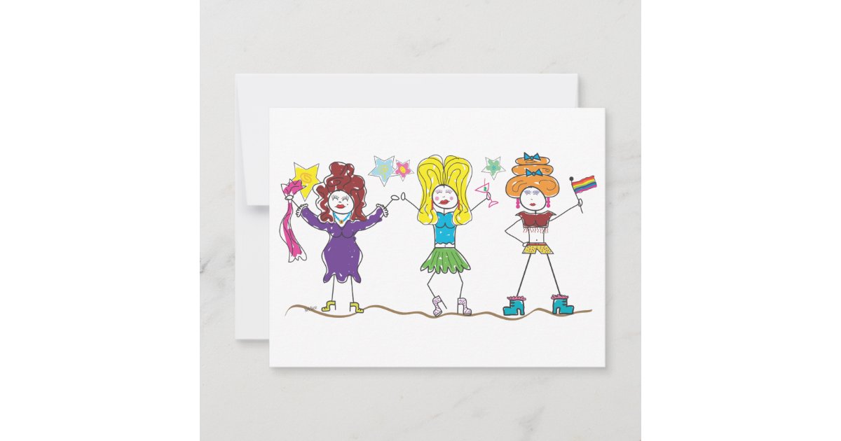 Drag Queen Invitation | Zazzle