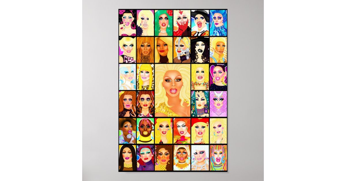 DRAG QUEEN ROYALTY POSTER | Zazzle