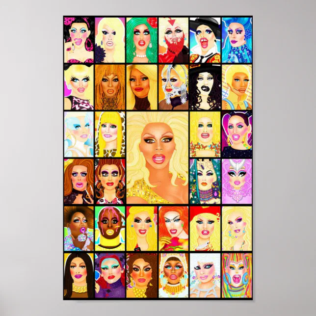 DRAG QUEEN ROYALTY POSTER | Zazzle