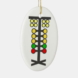 Drag Racing Tree Ornament | Zazzle