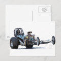 Drag Racing & Vintage Dragsters Postcard | Zazzle