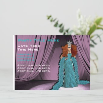 Drag Show Invitations | Zazzle