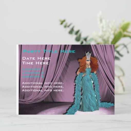 Drag Show Invitations | Zazzle