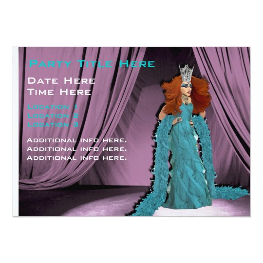 Drag Show Invitations | Zazzle.com