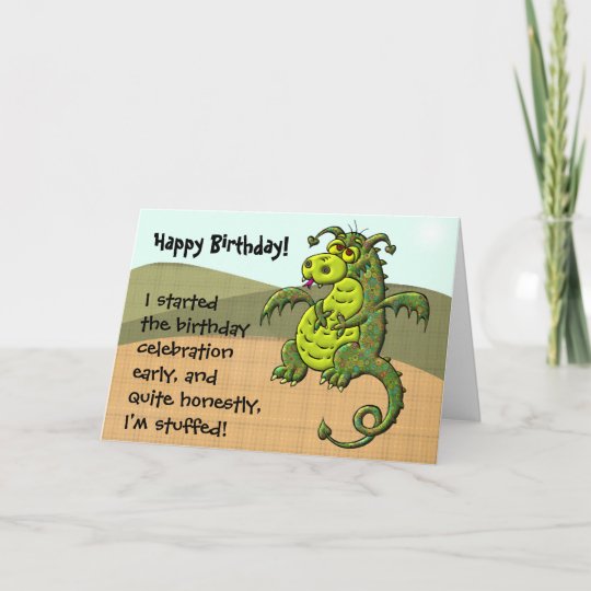 Dragon Birthday Card | Zazzle.com