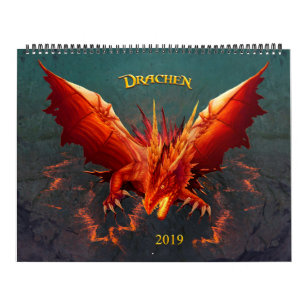 Dragon Calendars | Zazzle