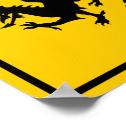 Dragon Crossing Highway Sign | Zazzle