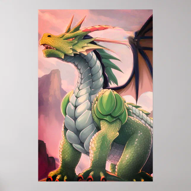 Dragon dawn poster | Zazzle