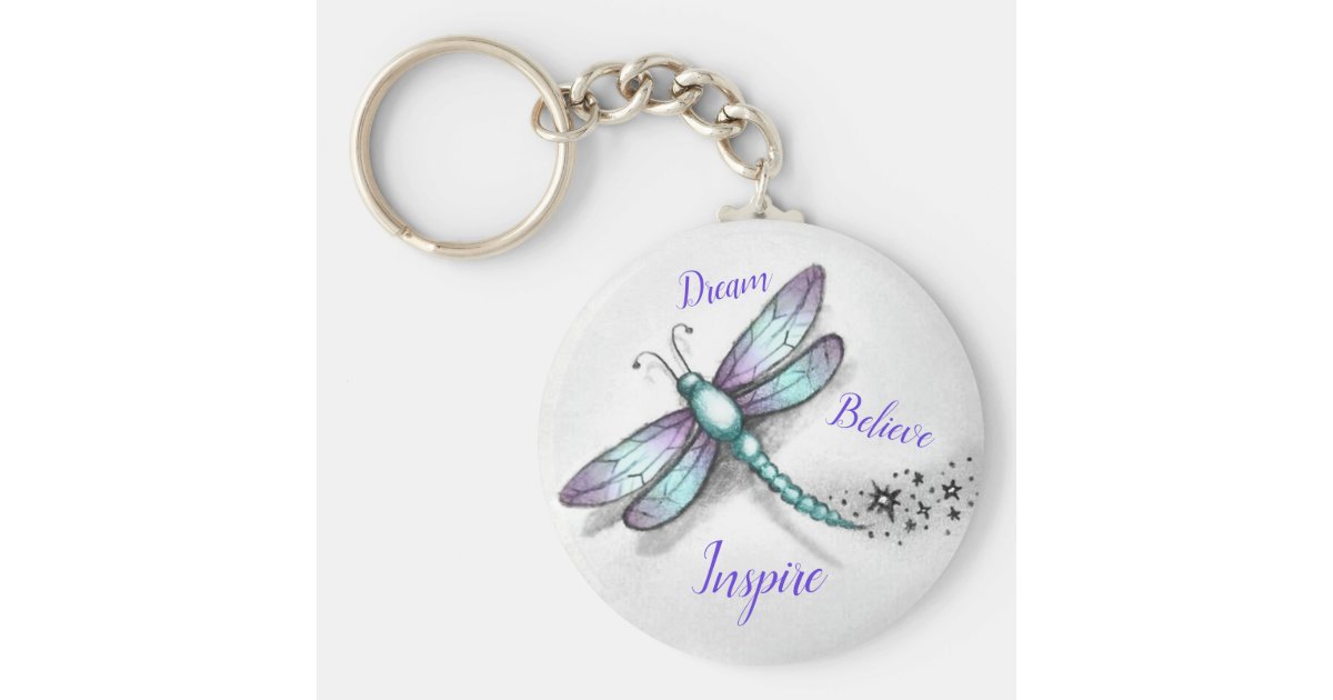 Dragon Fly Key Chain | Zazzle