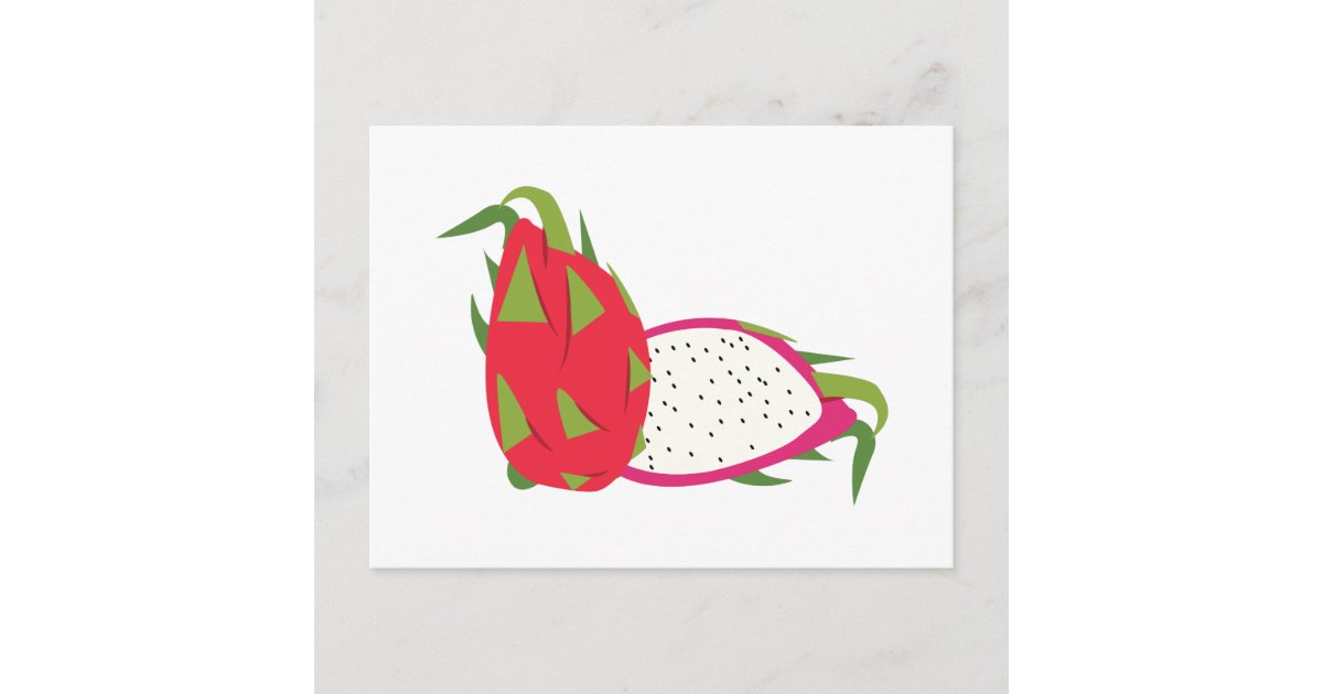 Dragon Fruit Postcard | Zazzle