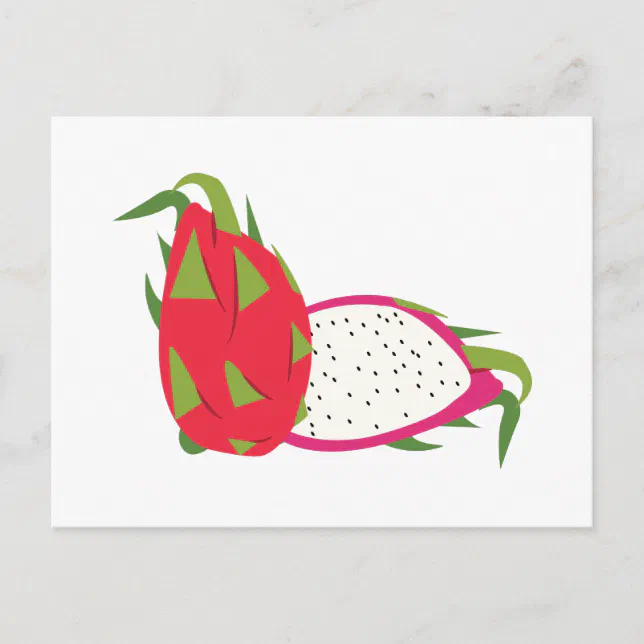 Dragon Fruit Postcard | Zazzle