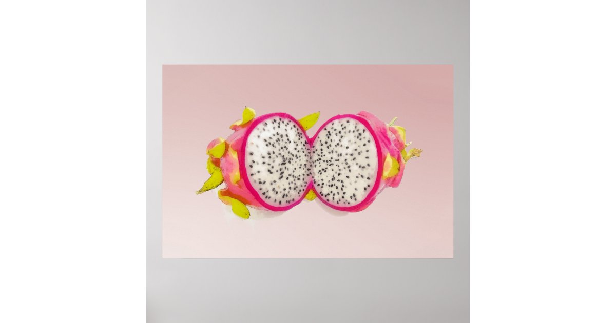Dragon Fruit Poster | Zazzle