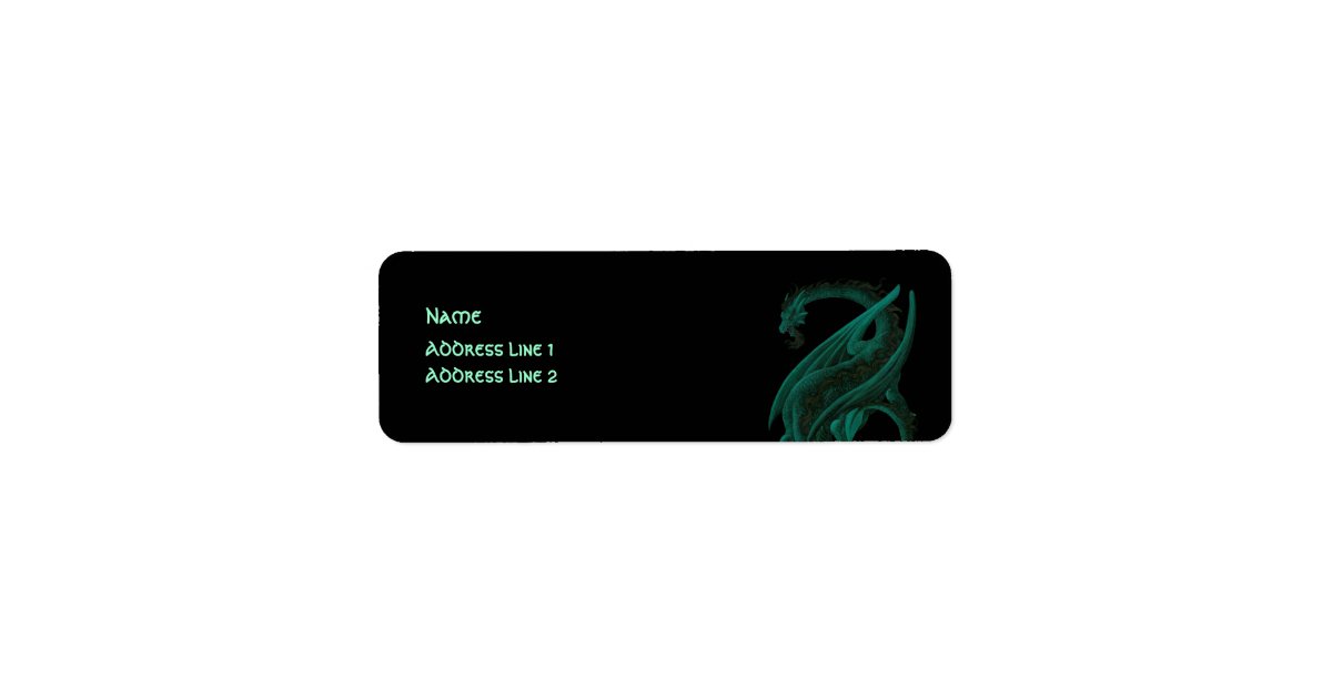 Dragon Label | Zazzle