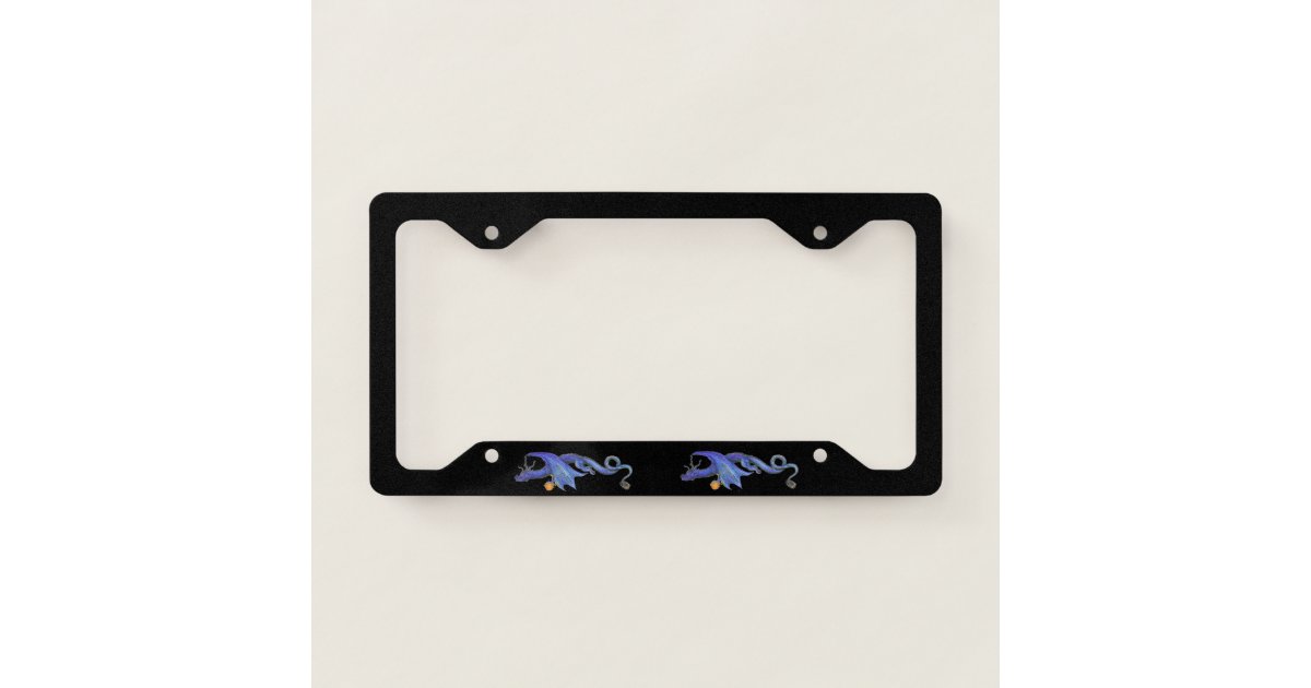 Dragon License Plate Frame | Zazzle