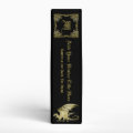 Dragon Monogram Gold Frame Traditional Book Cover 3 Ring Binder | Zazzle