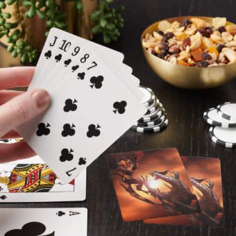 Dragon Playing card | Zazzle