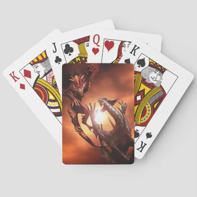 Dragon Playing card | Zazzle
