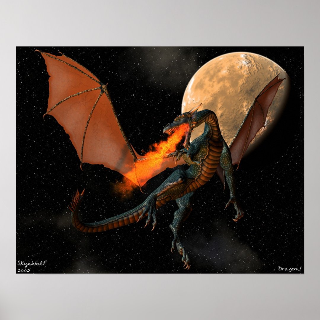 Dragon! Poster | Zazzle