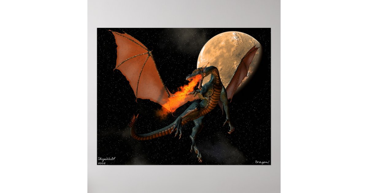 Dragon! Poster | Zazzle
