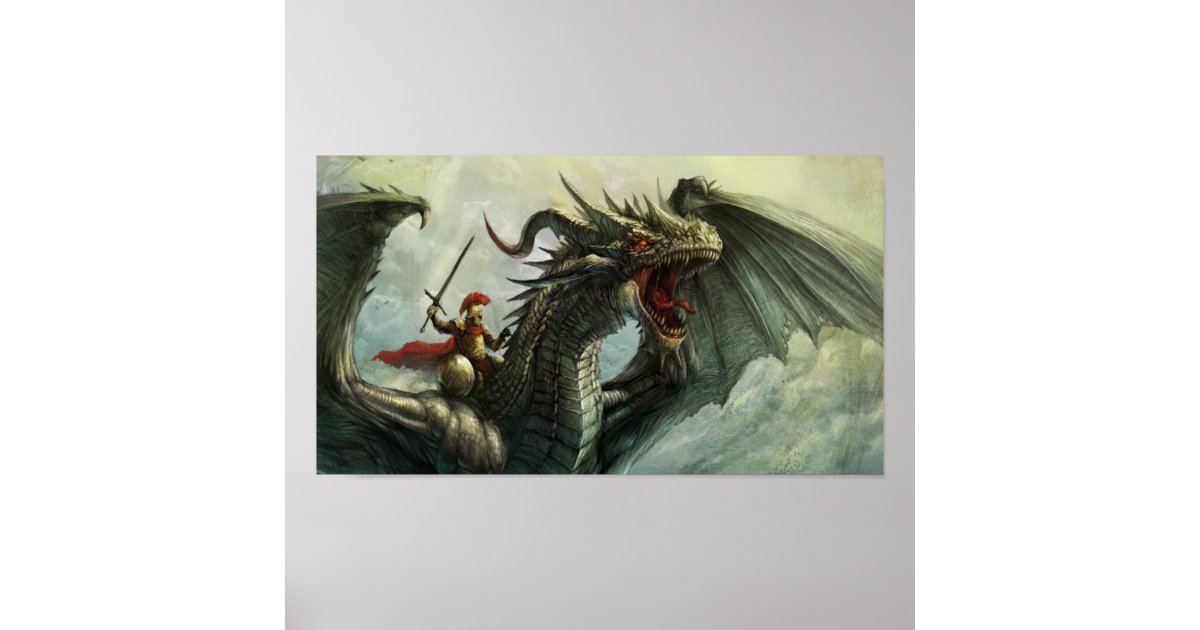 Dragon Rider, Poster | Zazzle.com