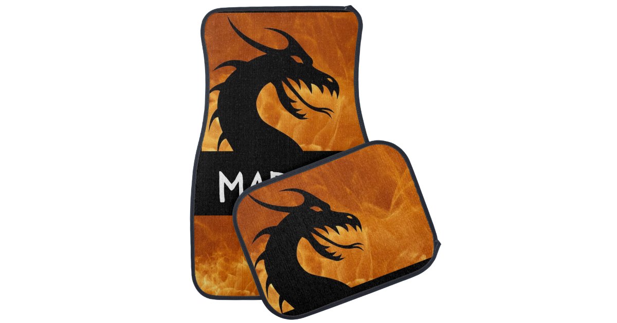 Dragon Set of Car Mats | Zazzle
