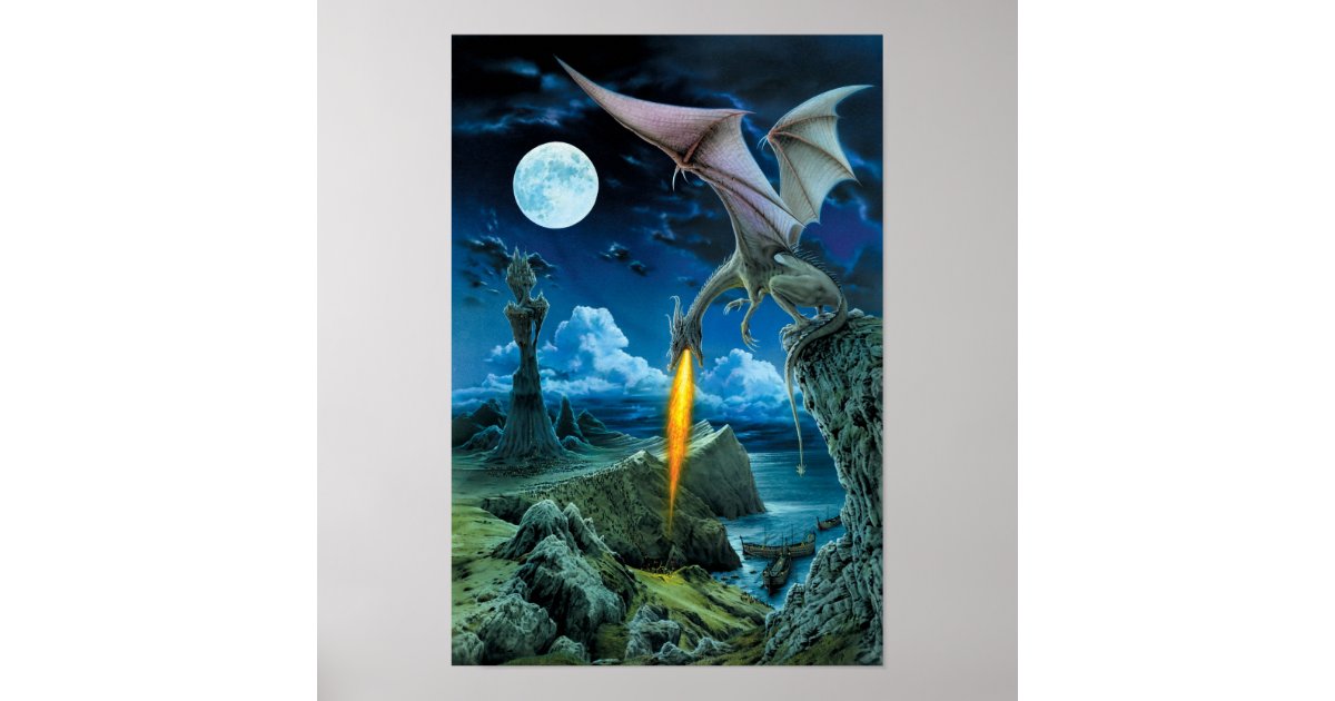 Dragon Spit Poster | Zazzle